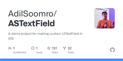 GitHub AdilSoomro ASTextField A Demo Project For Making Custom UITextField In IOS