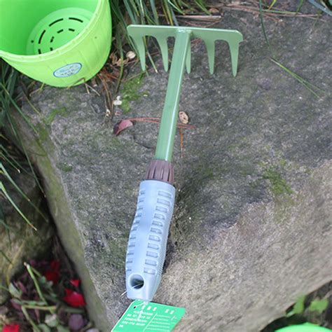 Tiller Garden Tool Home Mini Rake Portable Loosens Grandado