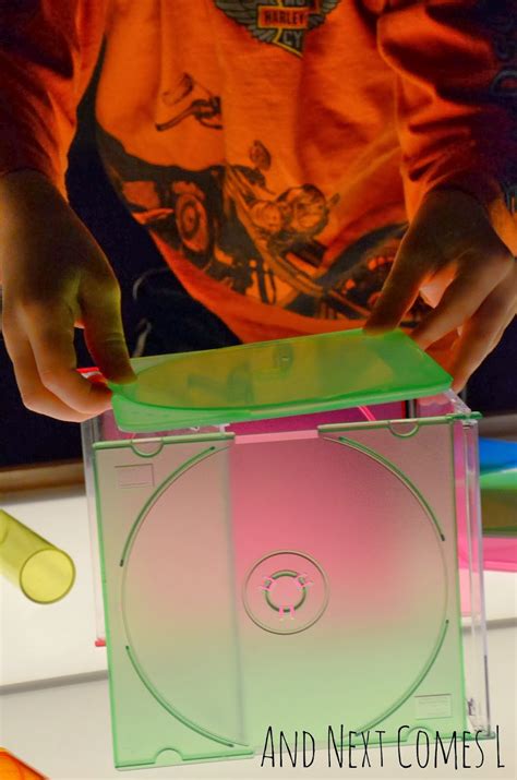 Building Colorful Towers Light Table Activity And Next Comes L Hyperlexia Resources