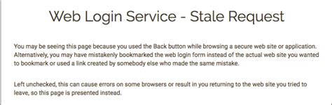 Known Errors Stale Request Nosuchflowexecutionexception Session In