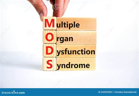 Mods Multiple Organ Dysfunction Syndrome Symbol Concept Words Mods Multiple Organ Dysfunction