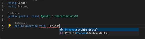 Vscode C Autocomplete Deleting Override Function Name Rgodot
