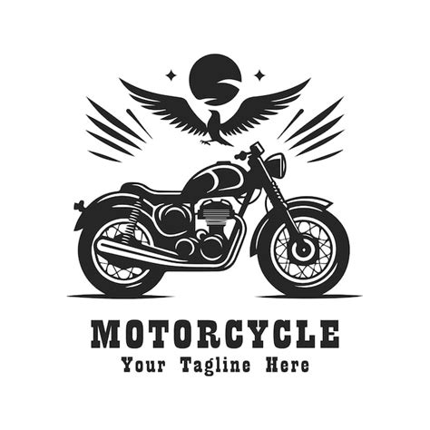 Vector Simple Logo Motorcycle Design Premium Ai Generated Vector