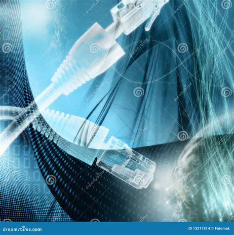 Abstract Connectivity Concept Stock Illustration Illustration Of Fast