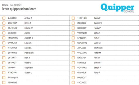 Quipper School Blog — Printing Access Codes Made Easy