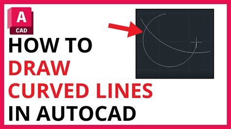 how to draw curved lines in autocad [quick and easy] youtube