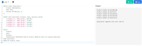 Introduction To The Over Clause In Sql Mysqlcode