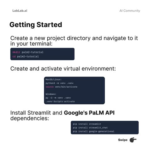 how to create your own ai powered virtual assistant with palm2 and get