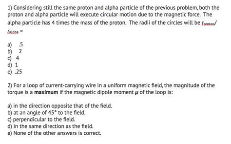 solved considering still the same proton and alpha particle