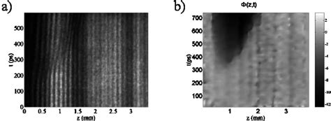 ͑ A ͒ Interferogram For N A ϭ 06 ϫ 10 19 Cm Ϫ 3 ͑ B ͒ Phase Map