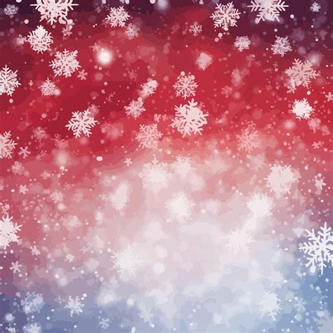 Premium Vector Snowflakes Seamless Pattern