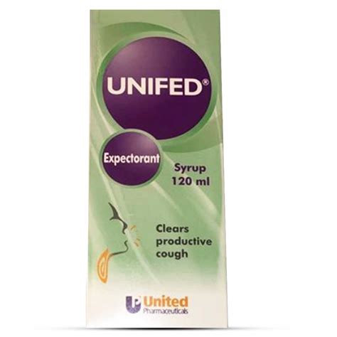 Unifed Expectorant Syrup 120 Ml Kulud Pharmacy