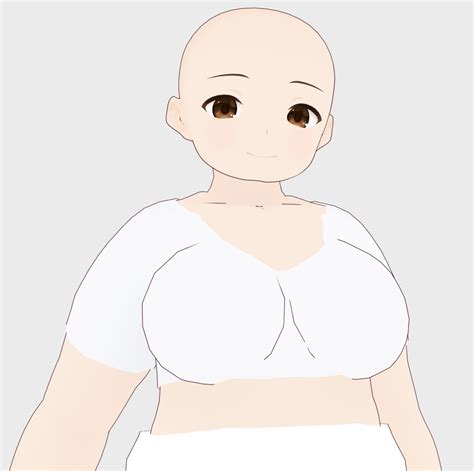 Vroid Studio Stable Vers Female Plus Size Chubby Model Vy