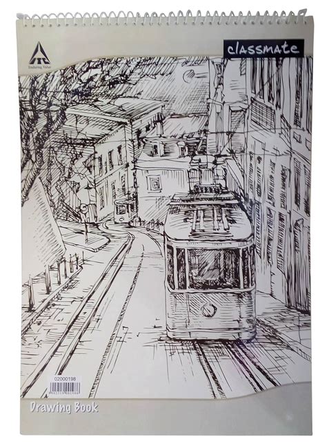 Classmate Drawing Book Unruled 40 Pages Office Products