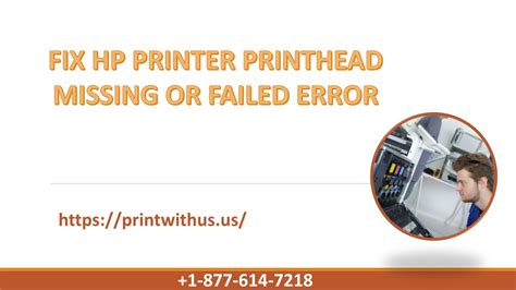 Ppt How To Fix Hp Printer Missing Or Failed Print Head Powerpoint Presentation Id11353873