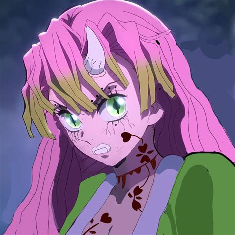 Mitsuri With Demon Nezuko Form Recent Anime Cute Anime Character Anime Fanart Ships