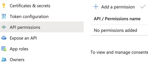 Create And Configure A New OAuth App In Microsoft Azure AAD Jigx Guides