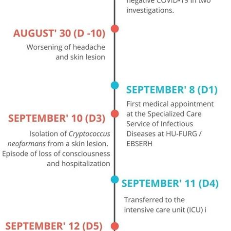 Timeline Of The Progression Of The Case Download Scientific Diagram