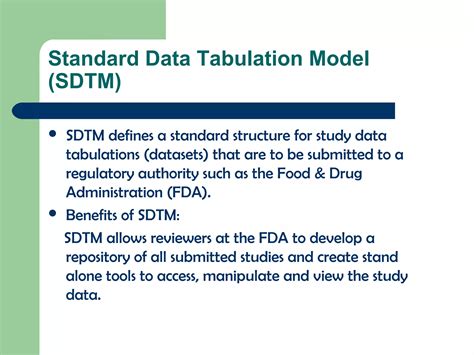 Cdisc Sdtm Domain Presentation Ppt Databases Computer Software And Applications