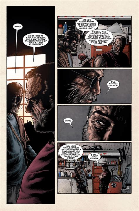 Read Online Wolverine Old Man Logan Comic Issue Full