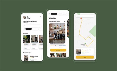 Restaurant Finder App Figma