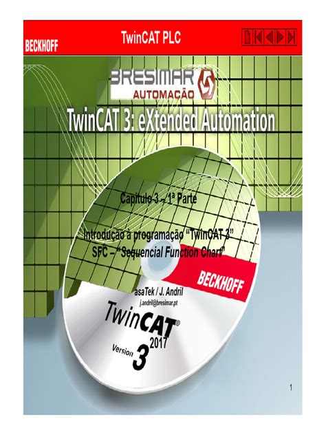 Beckhoff Tc3 Plc 003 Twincat 3 Plc Sfc 2017 Pw Pt Pdf