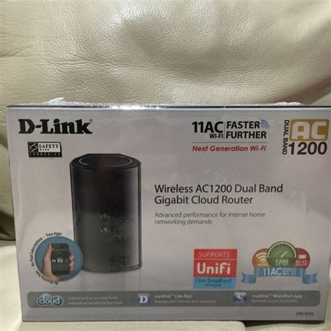 D Link Wireless Ac 1200 Dual Band Gigabit Cloud Router Computers And Tech Parts And Accessories