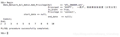 oracle 配置访问webservice／url 权限 oracle 授权脚本访问webservice csdn博客