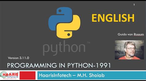 Python English Intro 3 Unit1 Youtube