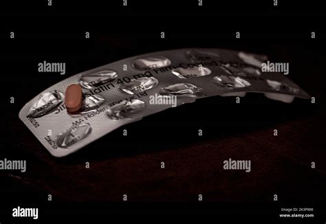 File Photo Dated 110917 Of A Statin Tablet On An Empty Packet As