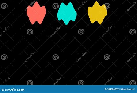 Illustration Color Template Black Background Dots Stock Illustration Illustration Of Template