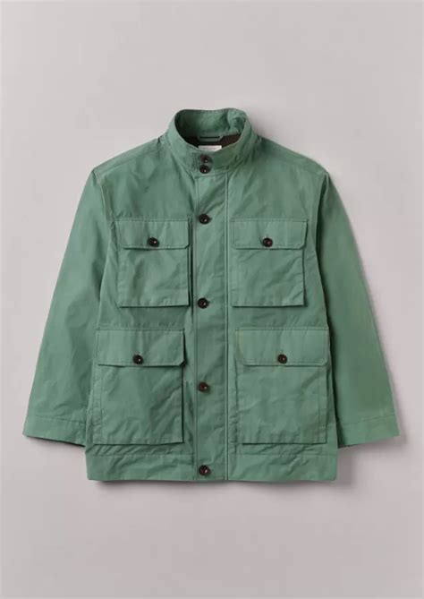 Toast Halley Stevensons Waxed Cotton Coat Simple Fashion