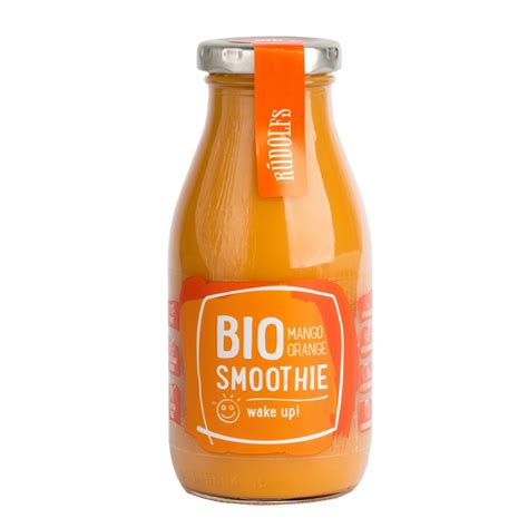 Rudolfs Smoothie Mango, pomeranč BIO 260 ml | Allnature