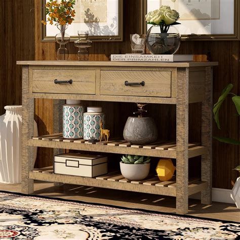 Maximizing Your Space With An Entry Table With Storage Home Storage