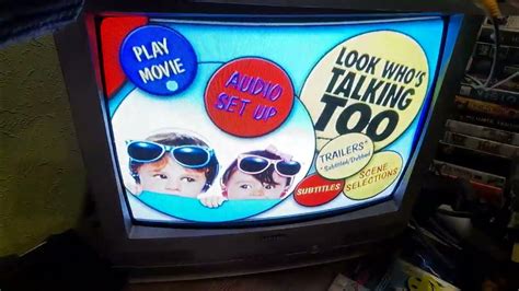 Triple Feature Dvd Opening 15 Look Whos Talking Edition Youtube
