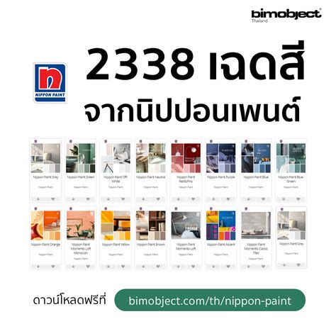 ใหม่ล่าสุดกับ Material สีจาก Nippon Bimobject Thailand