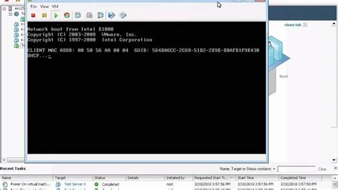 booting vmware virtual machine from client cd rom Смотреть онлайн в
