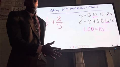Chapter 8 Adding Fractions Unlike Deno Youtube