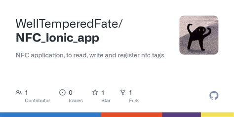 GitHub WellTemperedFate NFC Ionic App NFC Application To Read Write And Register Nfc Tags