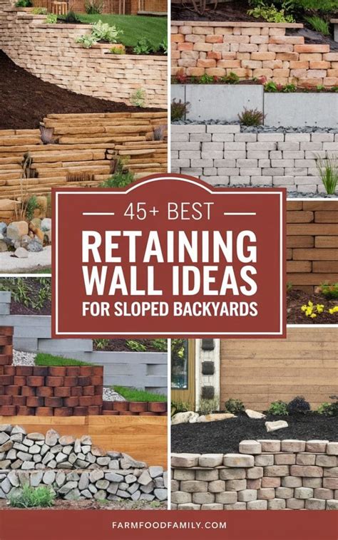Retaining Wall Ideas For Sloped Backyard On A Budget