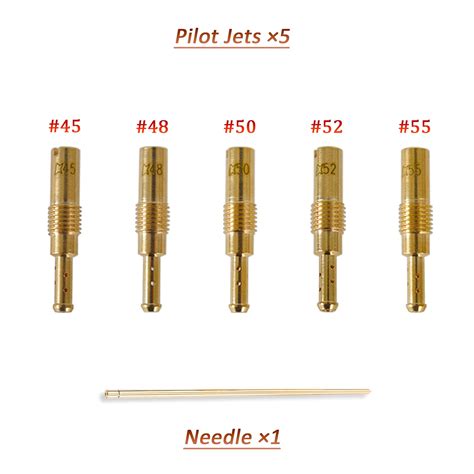 Performance Carb Jet Keihin Fcr Carburetor Ncvq Needle Jet Fits