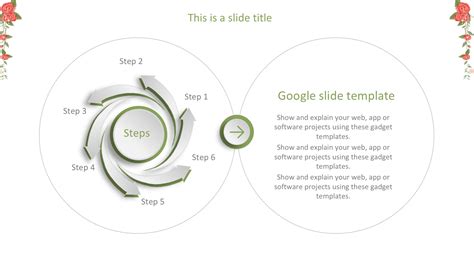 Flowers Frame Presentation Template Google Slides Templates