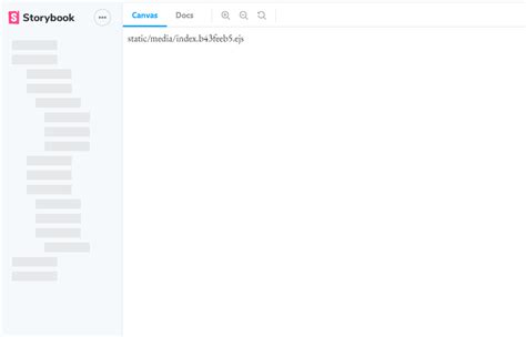 storybook stuck in loading story without error