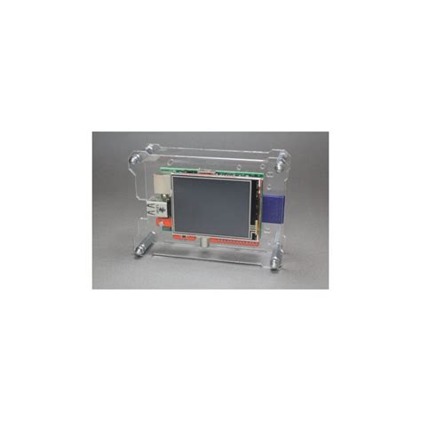 OpenDisplayCase Front für RPi Display 2 8 Touch Display Watterott