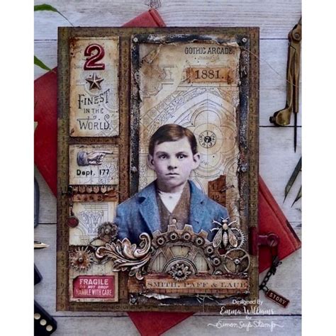 Tim Holtz Idea Ology Backdrops Volume 1 Th94117 Paper Dolls Tim