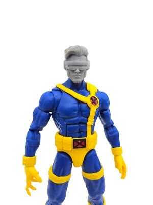 Custom 3d Printed Xmen 97 Cyclops A Headsculpt For Marvel Legends 1 12