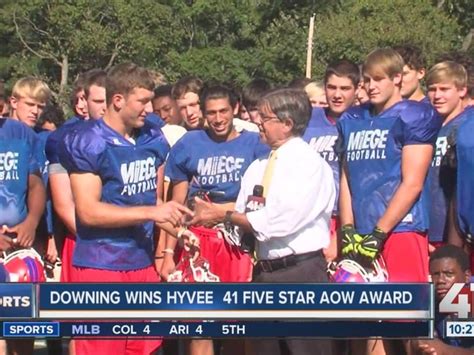Dawson Named Hyvee 41 Five Star Aow