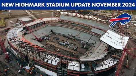 New Highmark Stadium Drone November 2024 Construction Update Buffalo