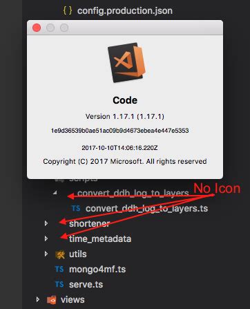 Standard Folder Icons Not Displayed Issue Vscode Icons Vscode Icons GitHub