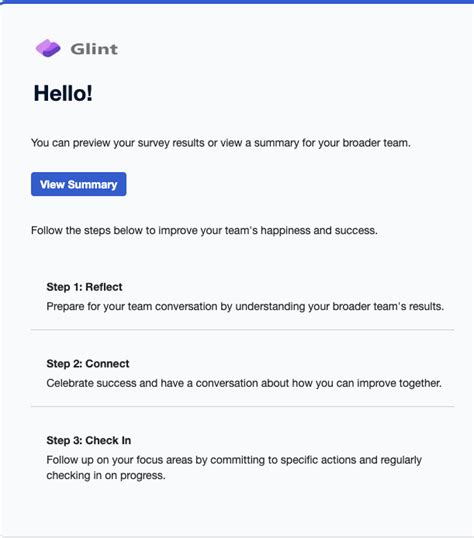 Customize Viva Glint Survey Email Content Microsoft Learn